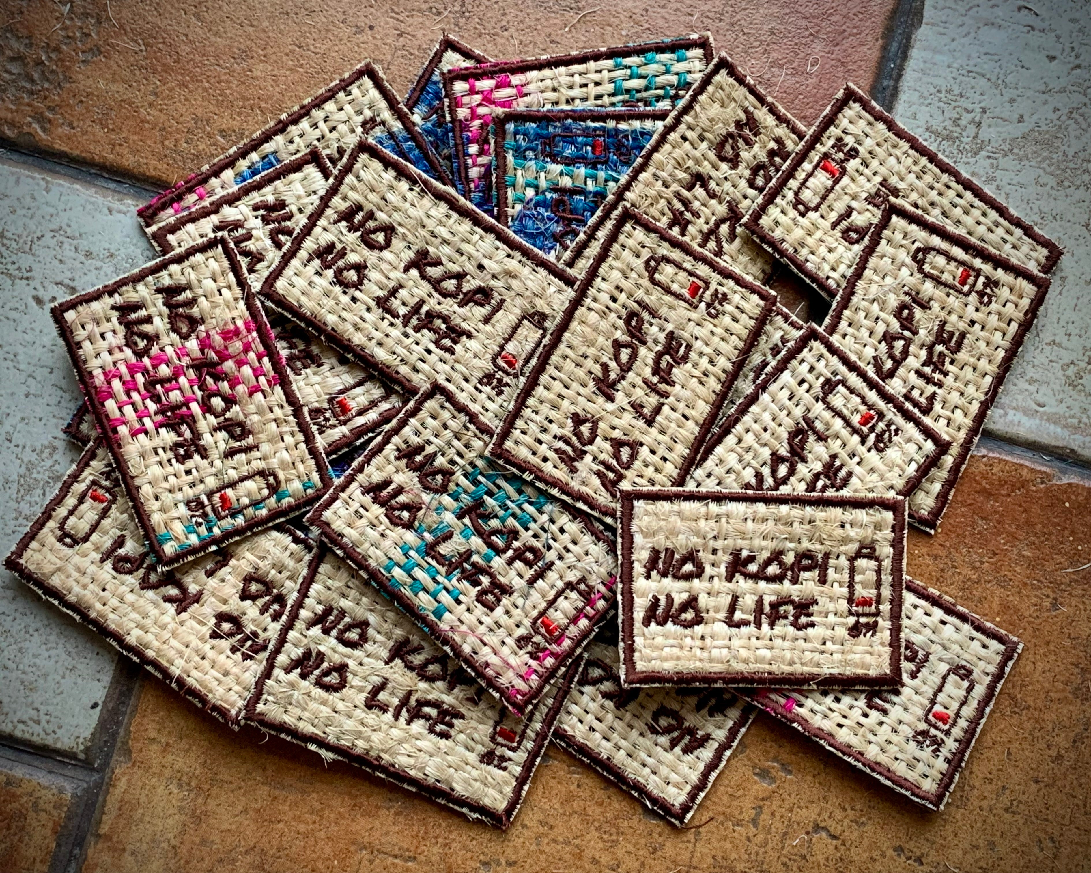 Hitchhikers Coffee sack patch – HitchHikers SG